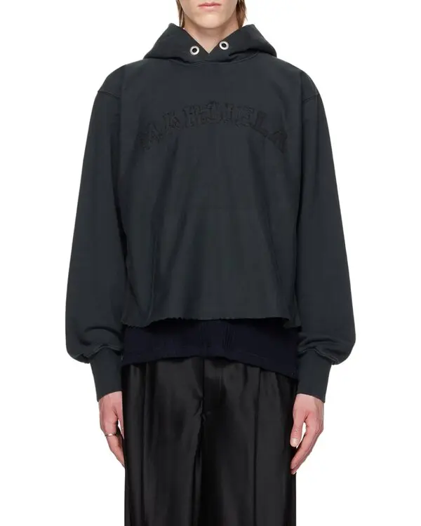 MAISON MARGIELA Logo Detailed Hoodie