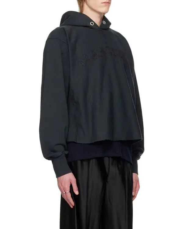 MAISON MARGIELA Logo Detailed Hoodie