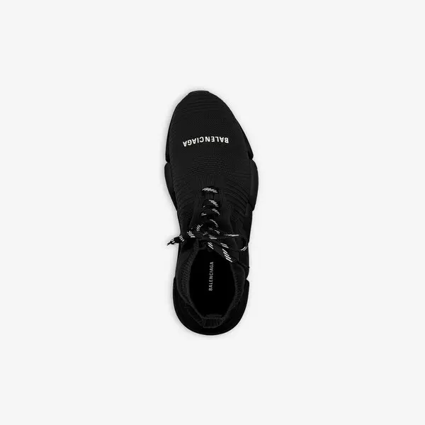 Balenciaga Speed 2.0 Lace-up Sneakers - Black
