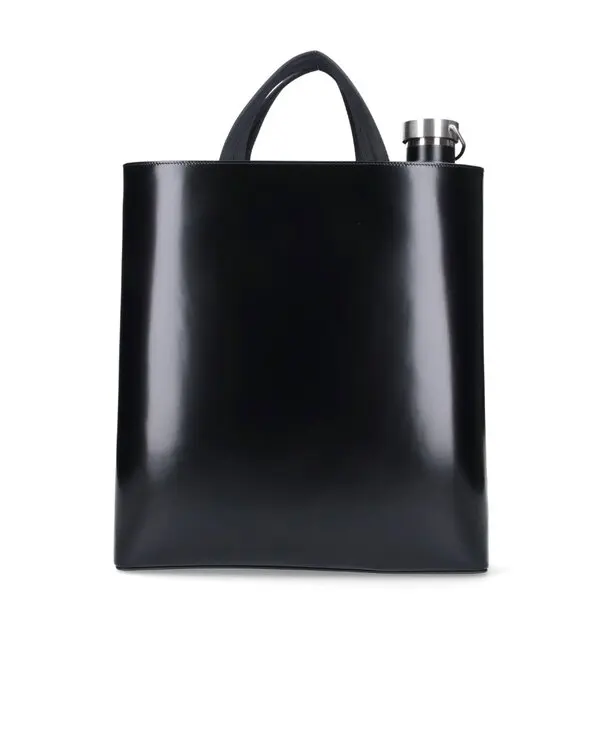 Prada Logo Top Handle Bag