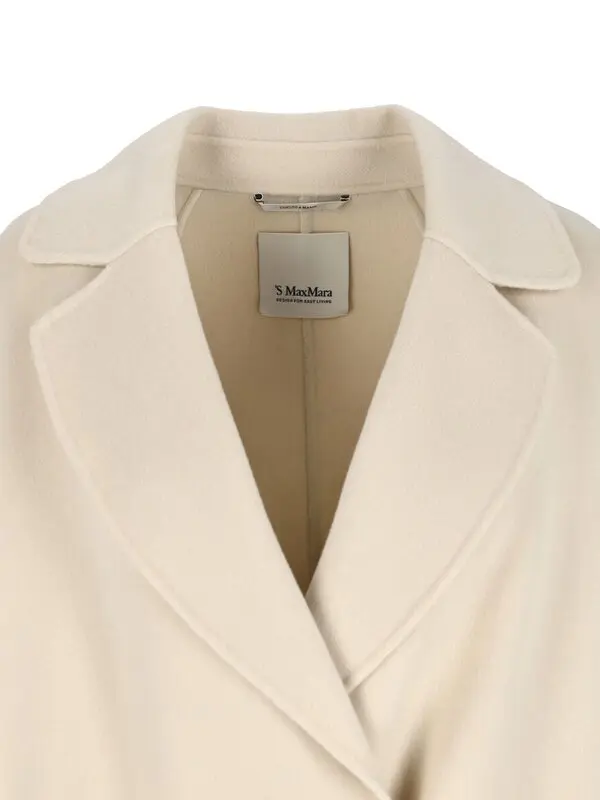 Max Mara Elisa Belted Coat - Sand-colored