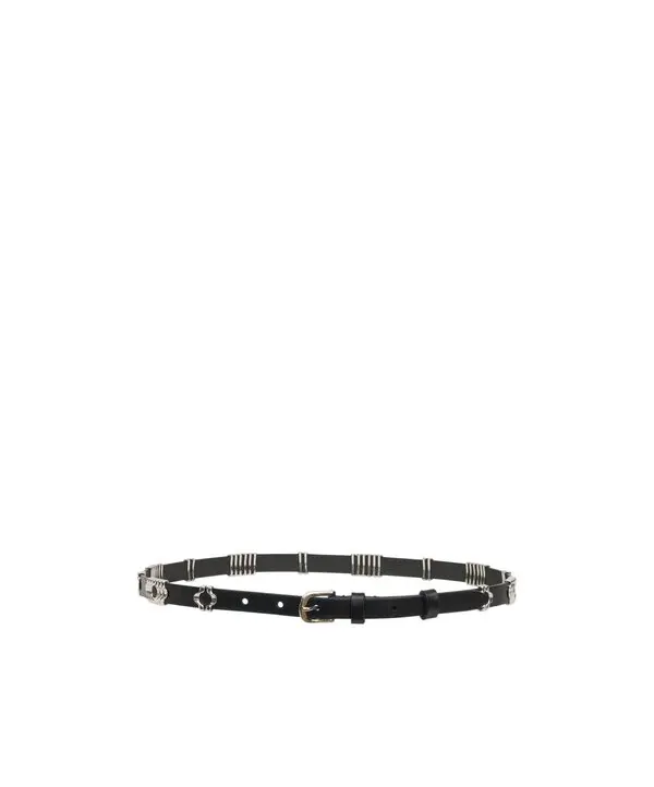 Isabel Marant Étoile Odena Belt - Black/silver