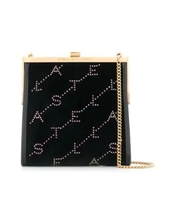 Stella McCartney Mini Logo Printing Woc - Black