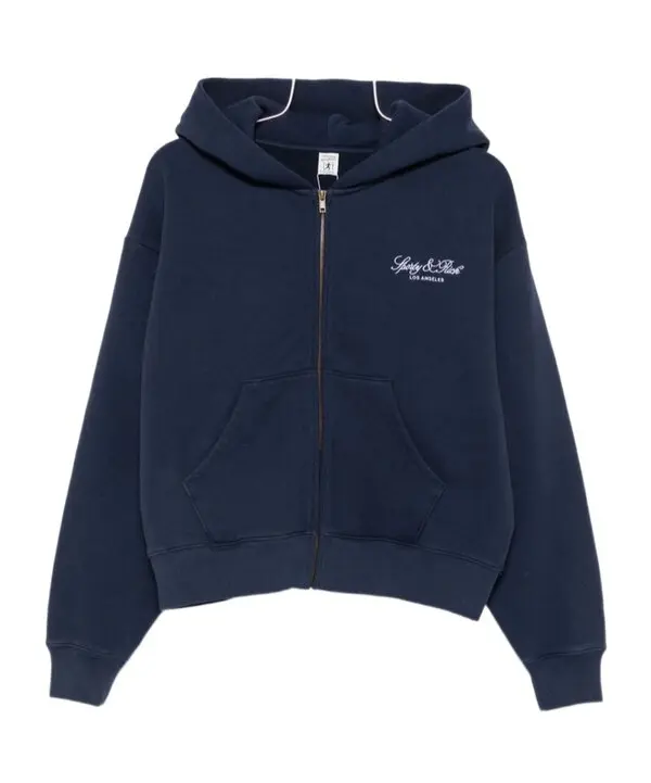 SPORTY  RICH Sporty & Rich Long-sleeved Sweatshirt