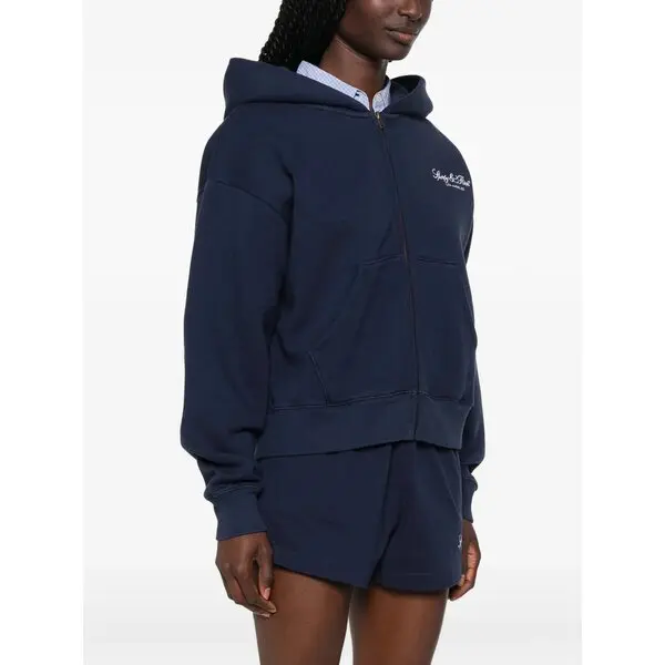 SPORTY  RICH Sporty & Rich Long-sleeved Sweatshirt