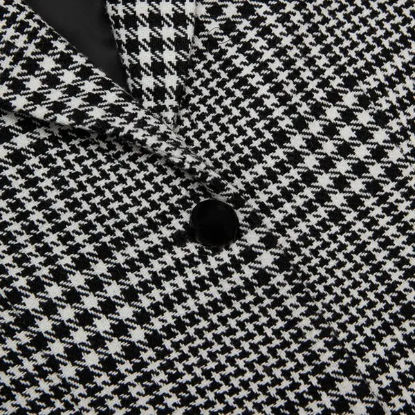 SELF-PORTRAIT Houndstooth Blazer