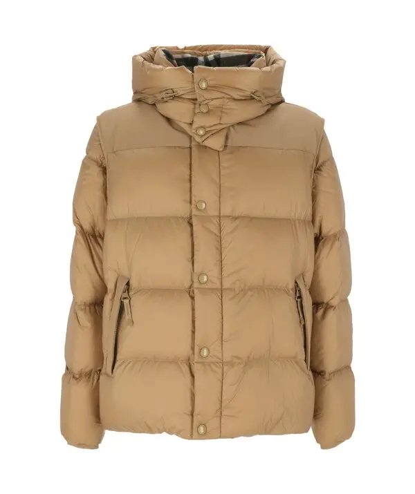 Burberry Detachable-sleeves Padded Down Jacket - No
