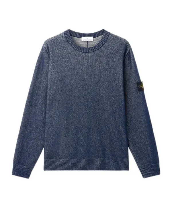 Stone Island Logo Patch Crewneck Jumper