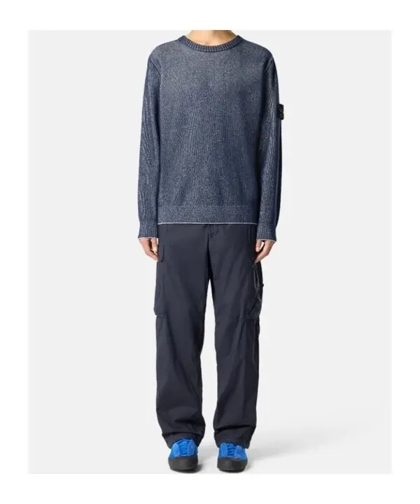 Stone Island Logo Patch Crewneck Jumper