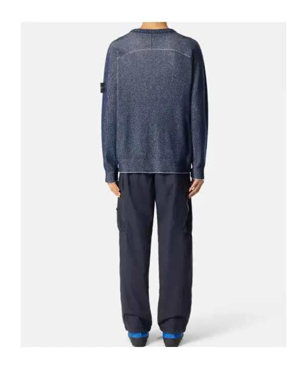 Stone Island Logo Patch Crewneck Jumper