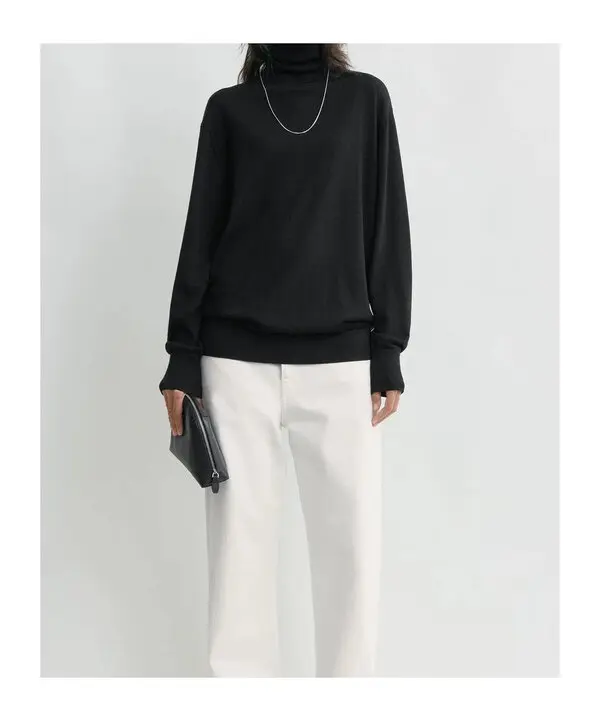 TOTEME Roll Neck Knitted Jumper