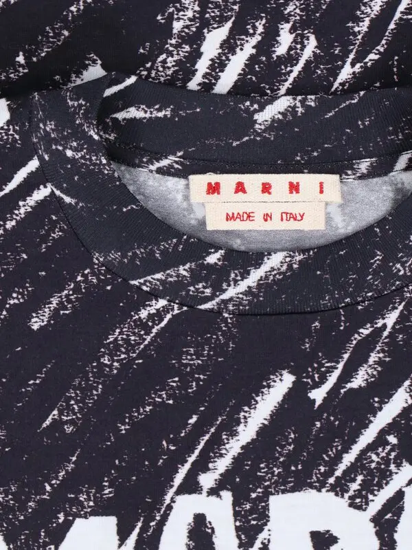 Marni Printed Crewneck T-shirt