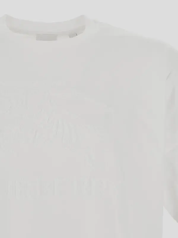 Burberry Crewneck Short-sleeved T-shirt - White