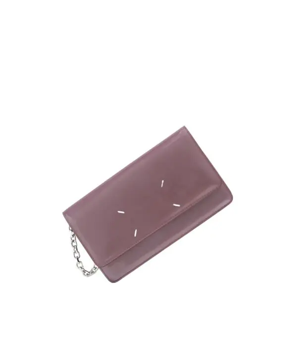 MAISON MARGIELA Four Stitches Chain Wallet - Gray