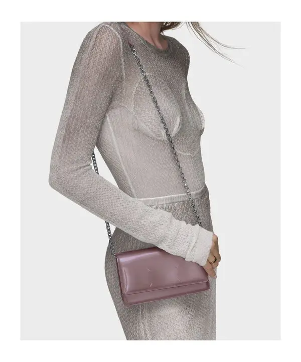 MAISON MARGIELA Four Stitches Chain Wallet - Gray