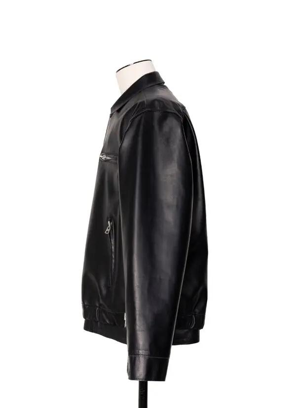 Sacai Leather Blouson Jacket