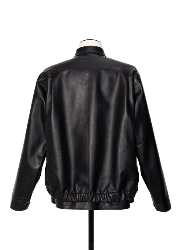Sacai Leather Blouson Jacket