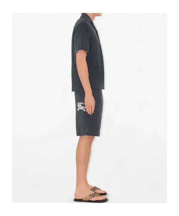 Burberry Ekd Printed Towelling Shirt