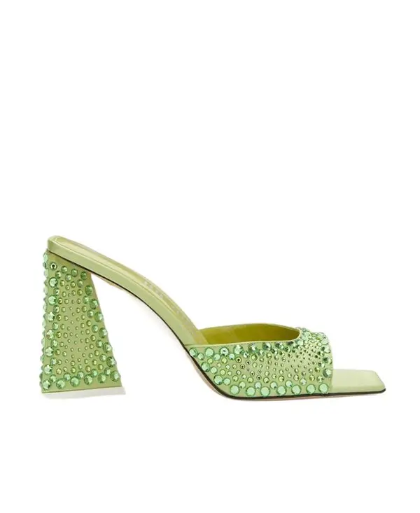 Attico The Mini Devon Embellished Mules