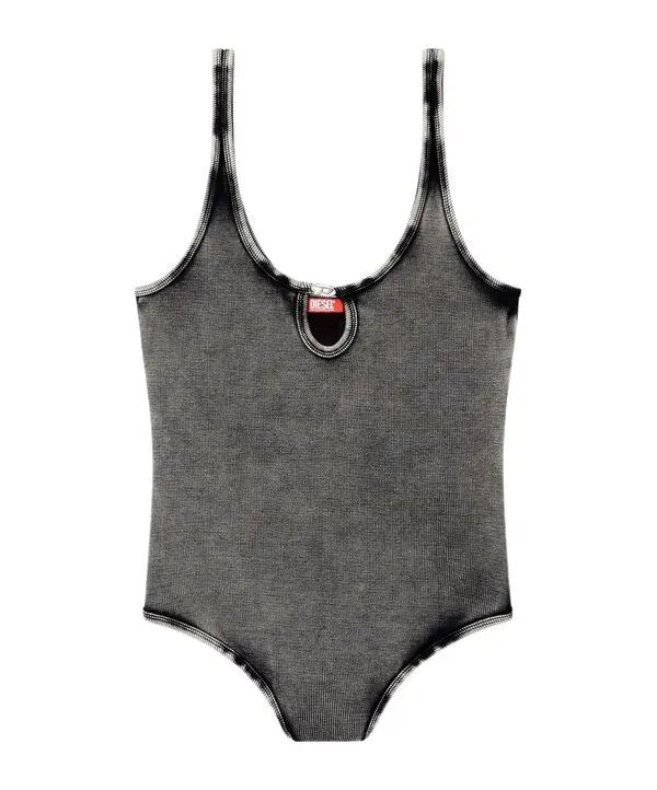 DIESEL® Maura-dnm Bodysuit - Dark Gray