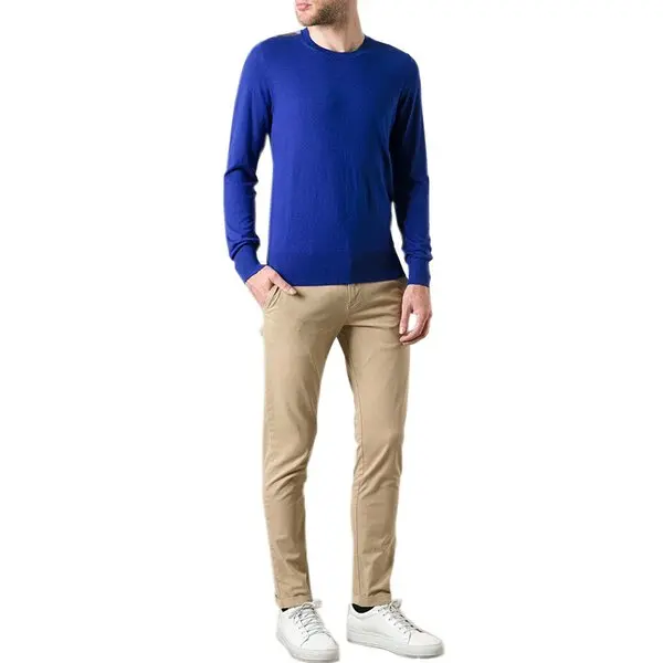 Burberry Round Neck Wool Sweater