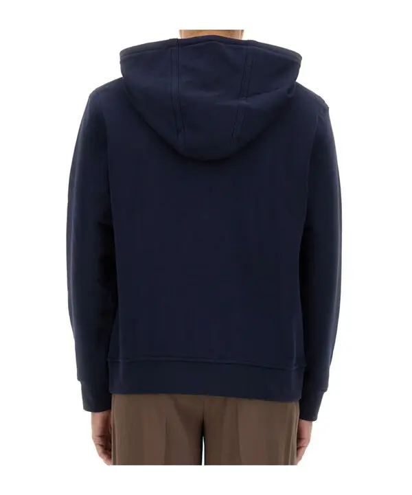 Etro Pegaso Embroidered Zip Hoodie - Black