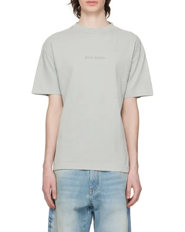 Palm Angels Logo Printed Crewneck T-shirt