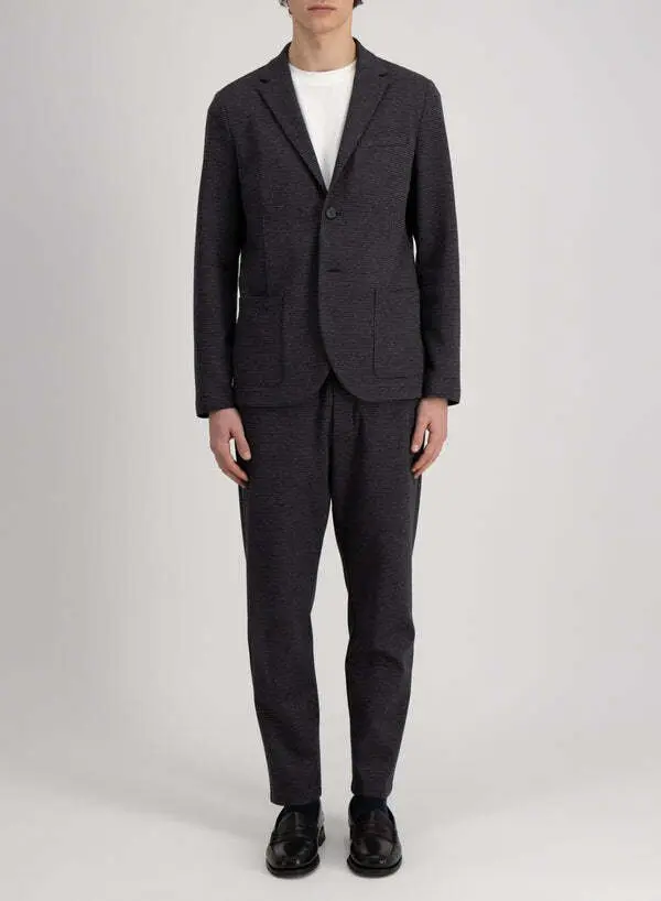 Harris Wharf London Long-sleeved Wool Suit Coat