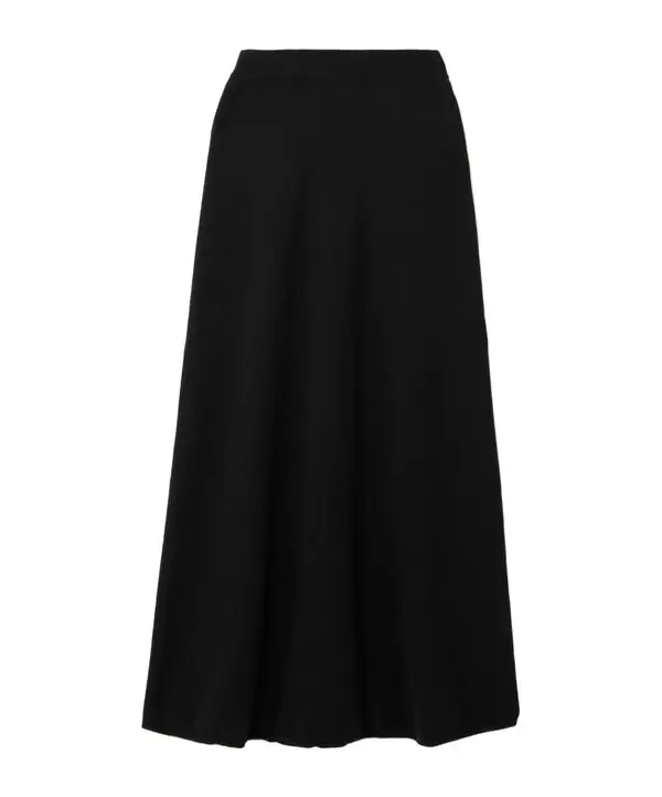 LISA YANG Dolly Cashmere Midi Skirt - Black