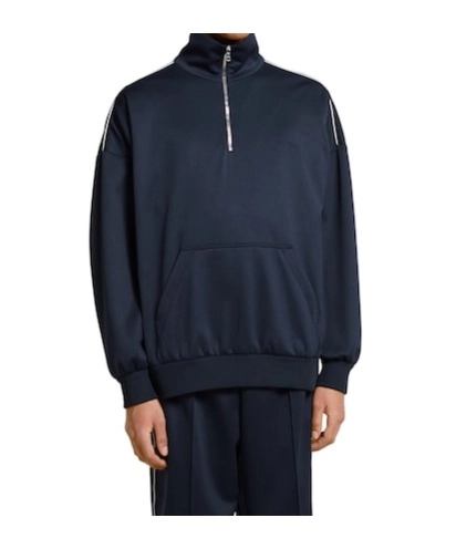 Gucci Technical Jersey Sweatshirt With Embossed Logo
