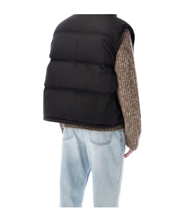 Ami Monogram Patch Puffer Gilet