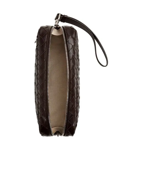 Bottega Veneta Intrecciato Zipped Wristlet