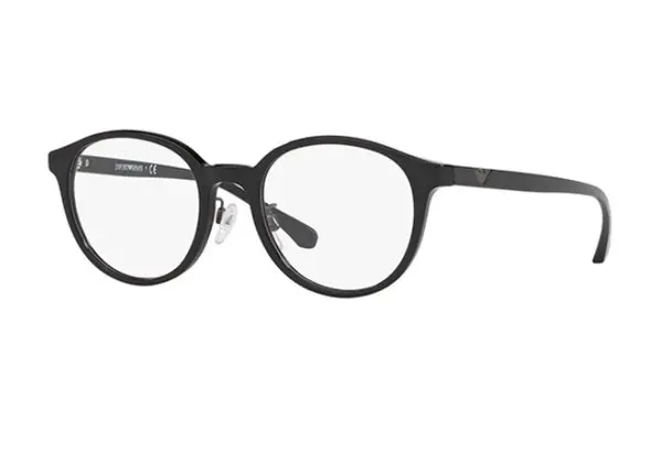 Emporio Armani Round Frame Eyeglasses - White