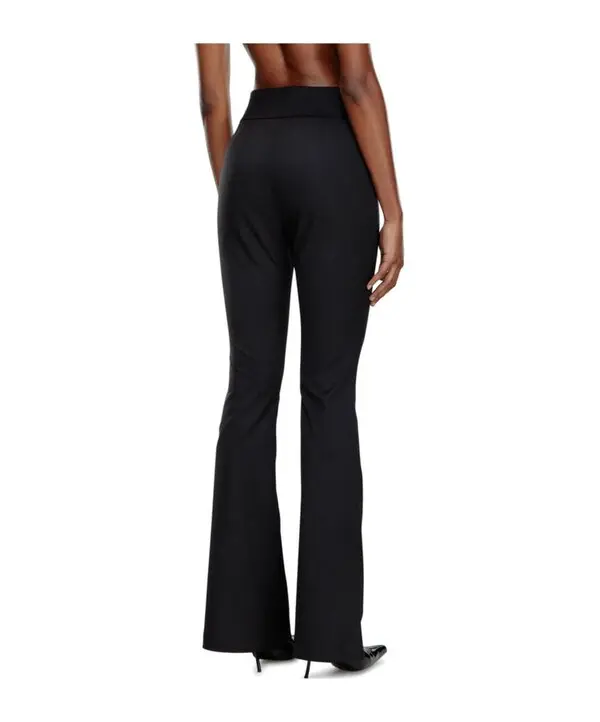 DIESEL® Logo Plaque Flare Pants