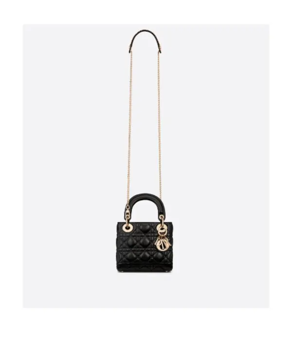 Dior Mini Lady Bag - Black