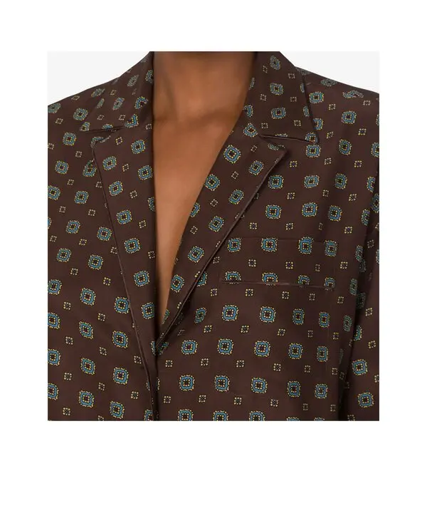 Moschino Satin Printed Shirt