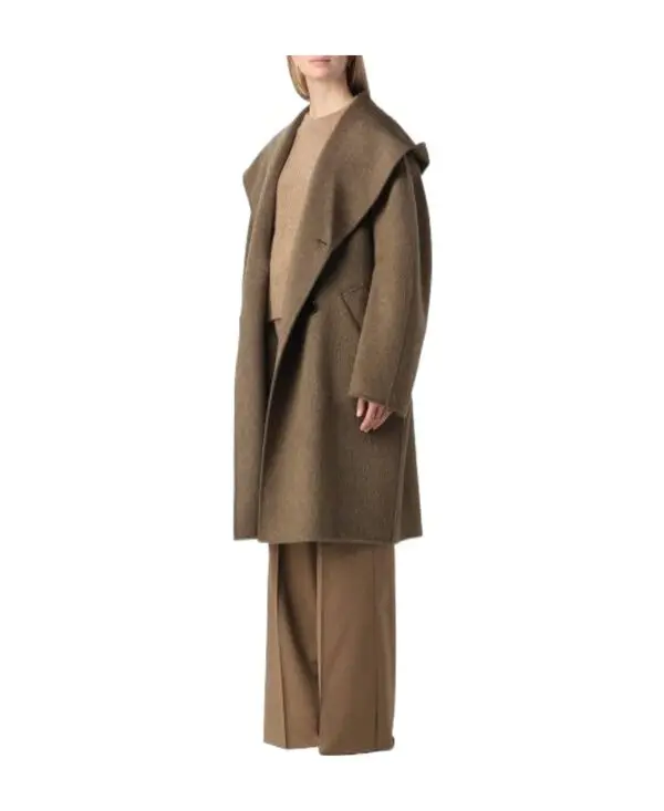 Max Mara Double-breasted Long-sleeved Coat