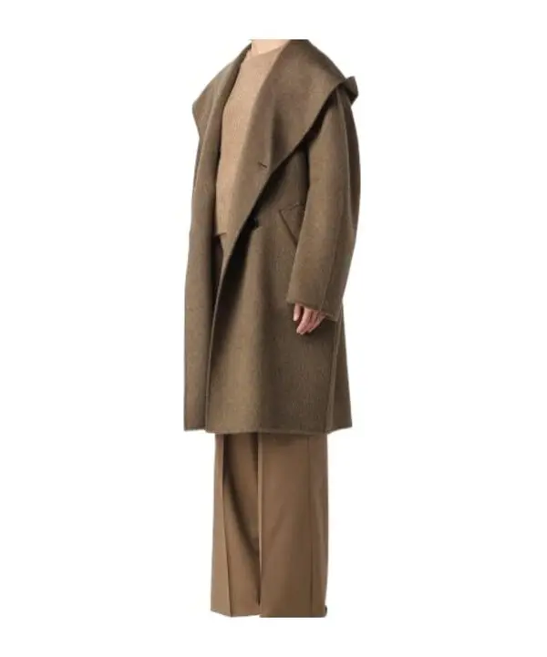 Max Mara Double-breasted Long-sleeved Coat