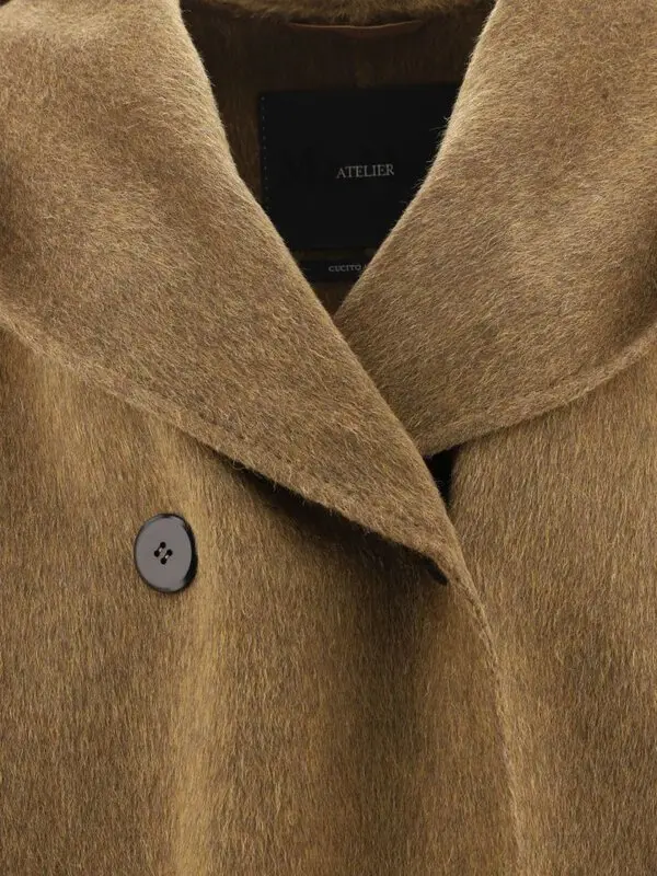 Max Mara Double-breasted Long-sleeved Coat