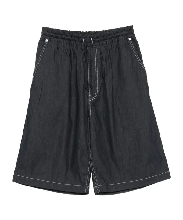 Comme Des Garçons Elastic Waist Shorts - Black