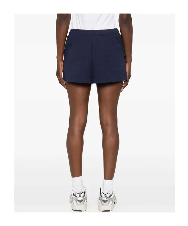 SPORTY  RICH Sporty & Rich Elastic Waist Shorts With Pockets