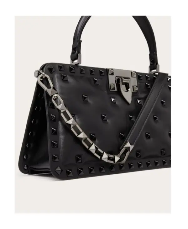 Valentino Garavani Rockstud Top Handle Bag