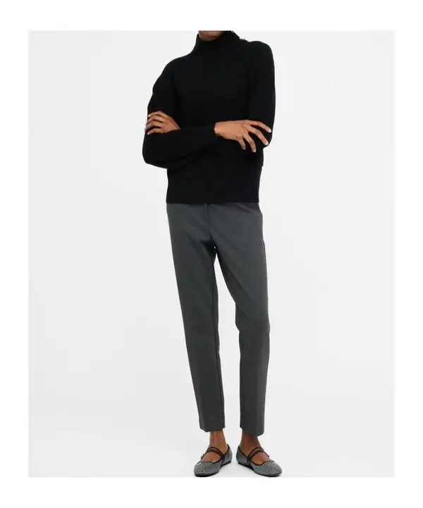 Liu Jo Pearl Embellished Puff Sleeve Jumper