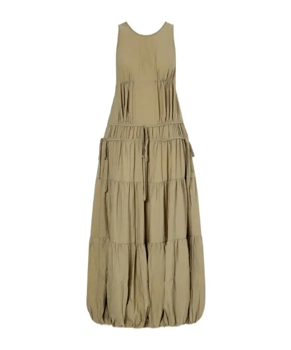 Co Name' Tiered Midi Dress