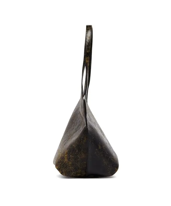 Attico La Scoop Shoulder Bag - Black