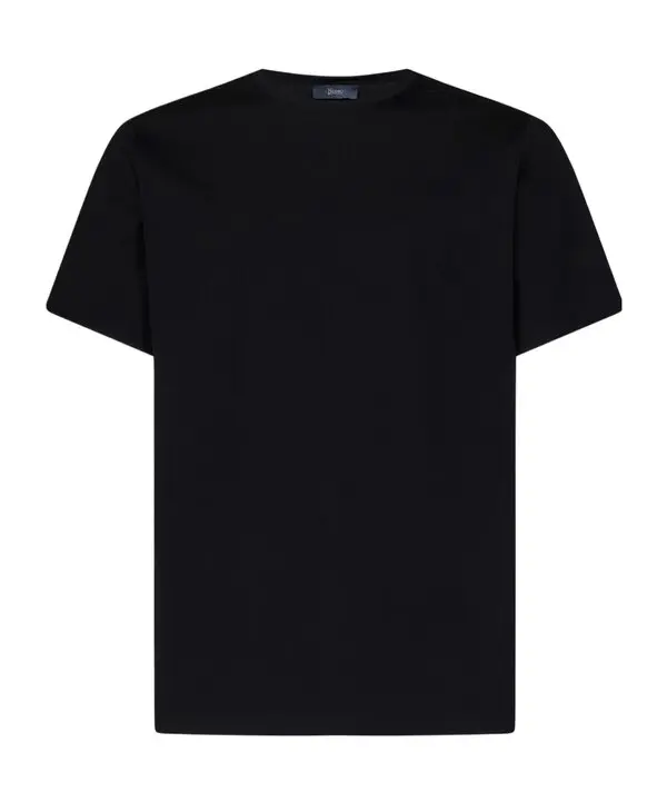Herno Stretched Crewneck T-shirt - Black