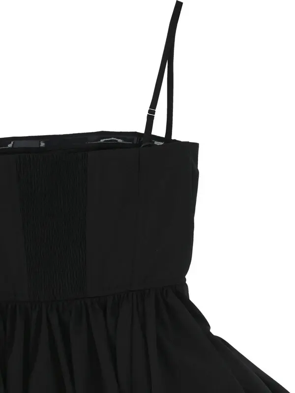 Alaïa Pleated Sleeveless Mini Dress - No