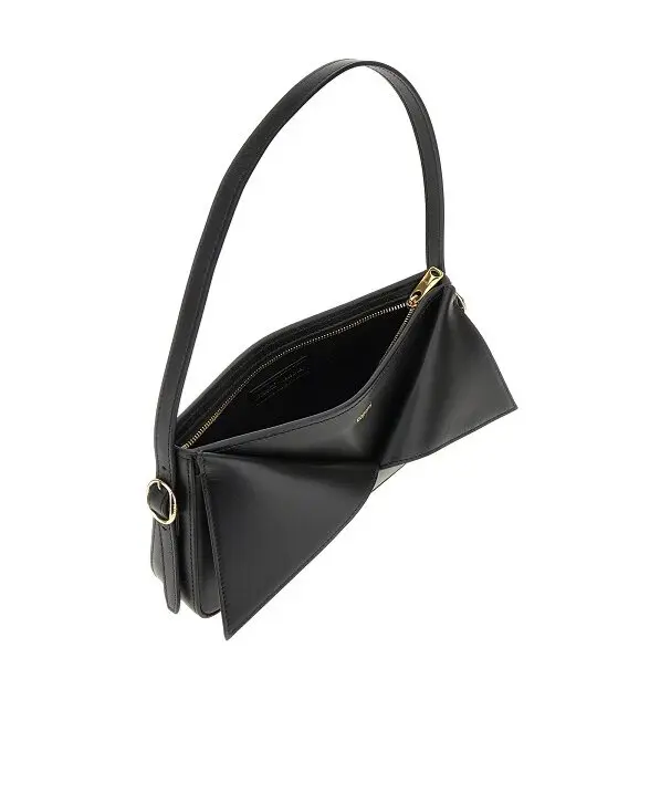 Coperni Belt Baguette Small Shoulder Bag - Black