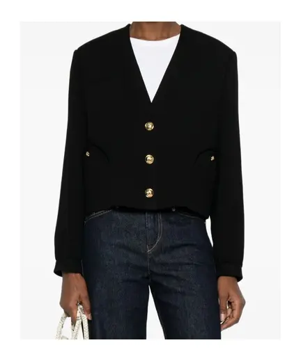 BLAZÉ MILANO Cropped V-neck Jacket