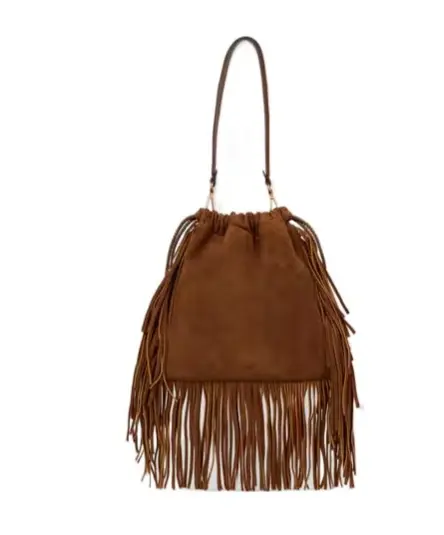 Etro Studded Fringed Shoulder Bag